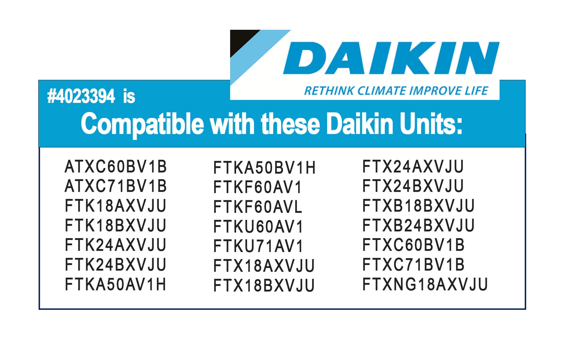 Daikin 4023394 Screens and KAF970A46 Photocatalytic Mini Split Filter ...
