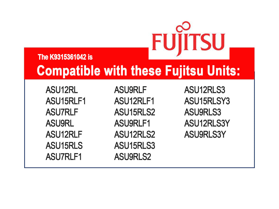 Fujitsu K 9315361042 UTR-FA16-2 Mini Split Ductless Filter 2-Pack ...