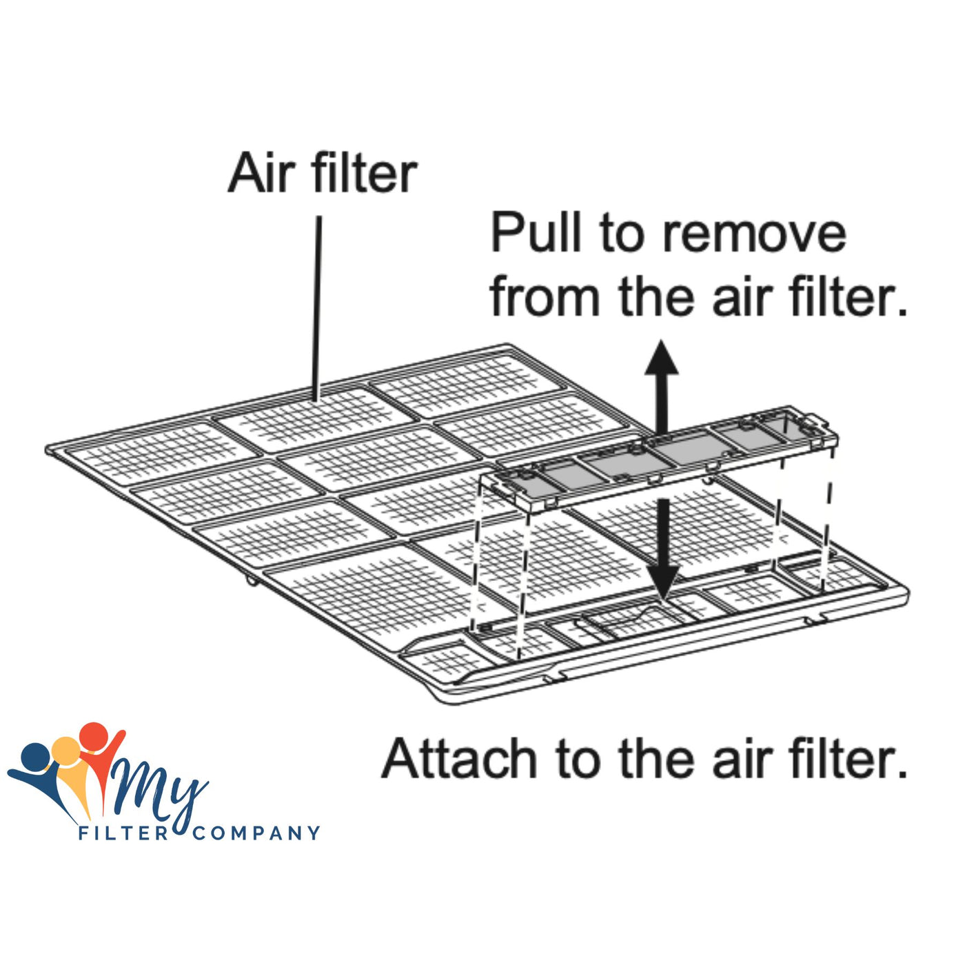 Mitsubishi MAC-EMF515FT-E Micro-particle Catching Filter Set ...