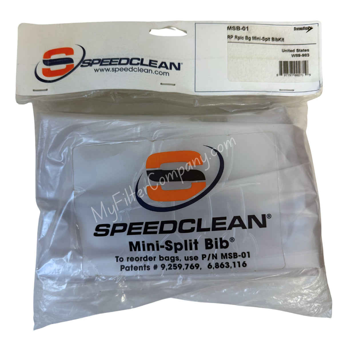 SpeedClean Bib Kit Replacement Bib MSB-01 — MyFilterCompany.com