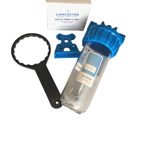 Lancaster 210 H 75SS C KIT Water Filter Housing — MyFilterCompany.com